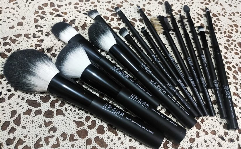 ダイソー×URGLAM「メイクブラシ全15種類」使った感想・洗った感想♪ | eikeroroのコスメ日記