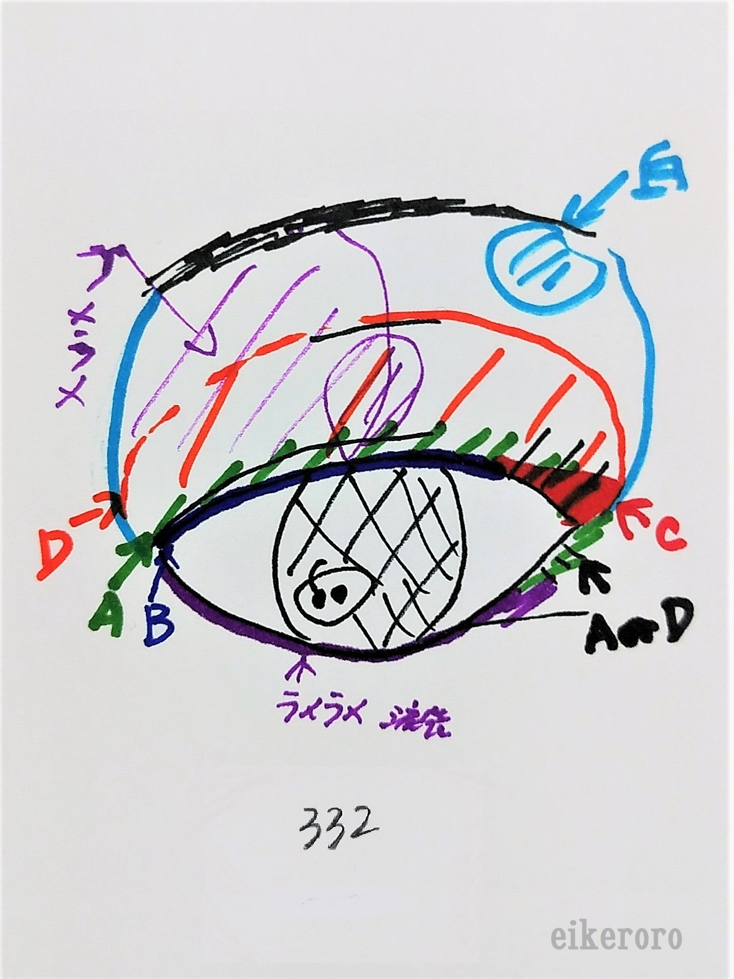 シャネル2019秋冬新作「レキャトルオンブル332ヌワールスュプレーム」質感・色味・使い方♪ | eikeroroのコスメ日記