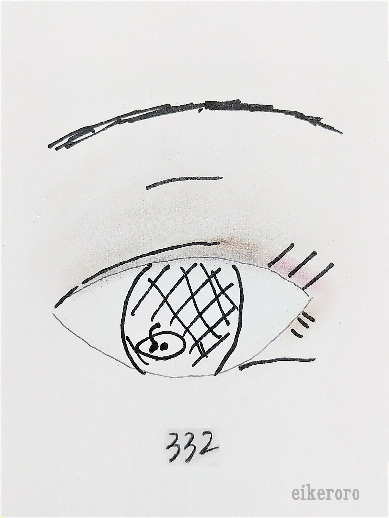 シャネル2019秋冬新作「レキャトルオンブル332ヌワールスュプレーム」質感・色味・使い方♪ | eikeroroのコスメ日記